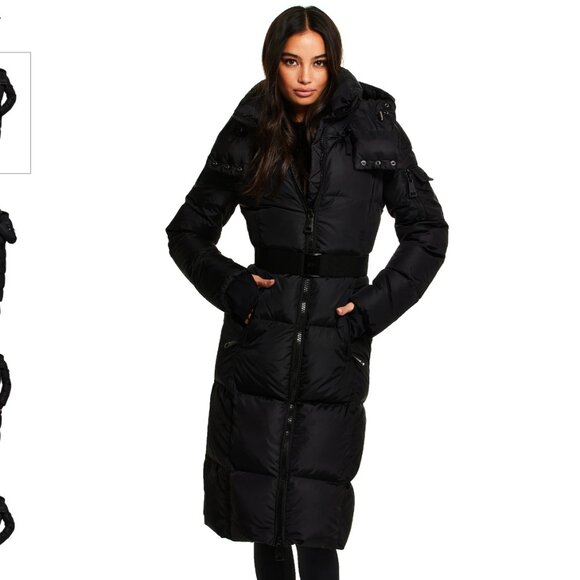 SAM. | Jackets & Coats | Sam Long Noho Puffer Matte Black | Poshmark